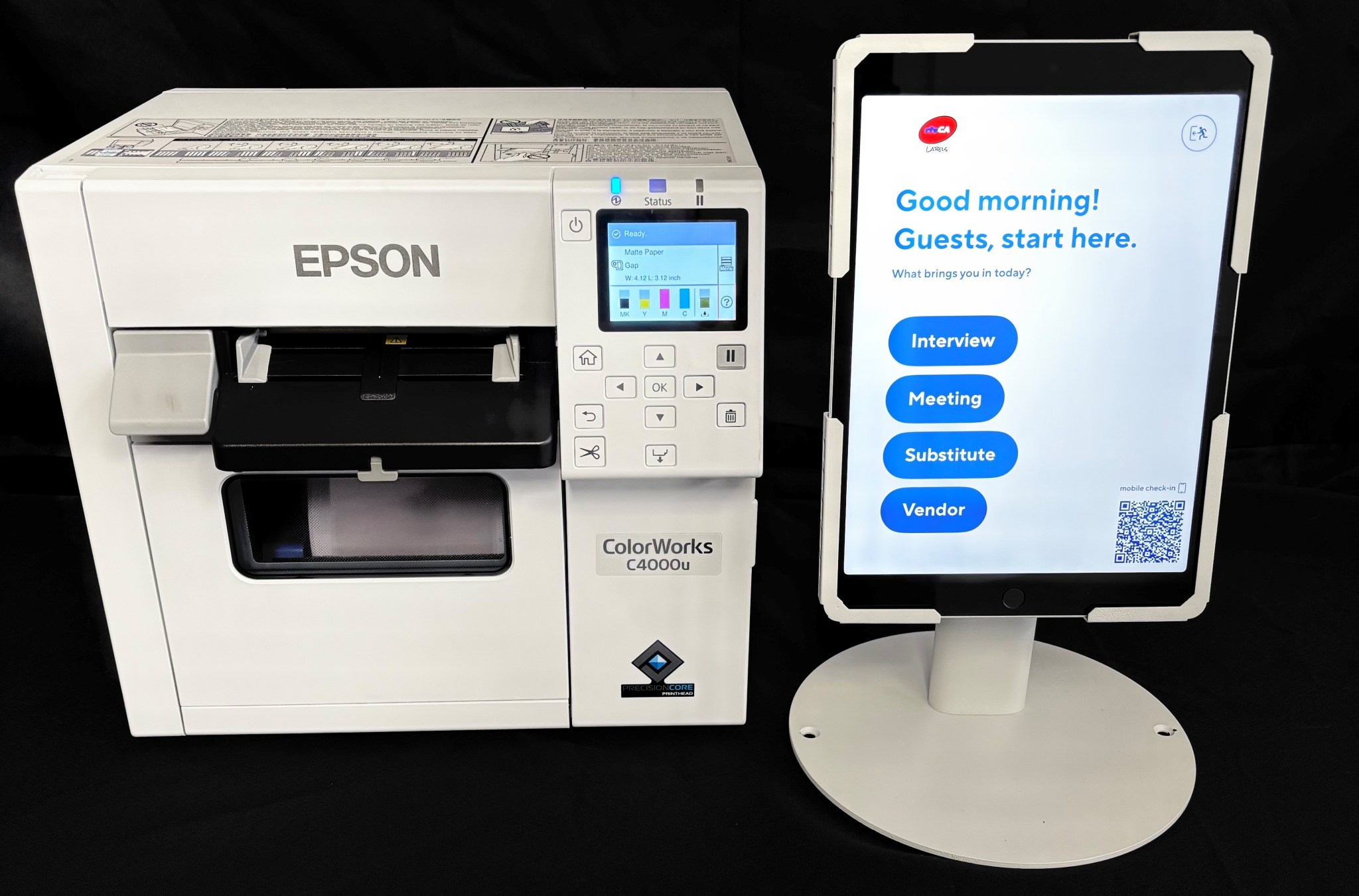 Visitor Management with Verkada Guest Software and Epson ColorWorks
